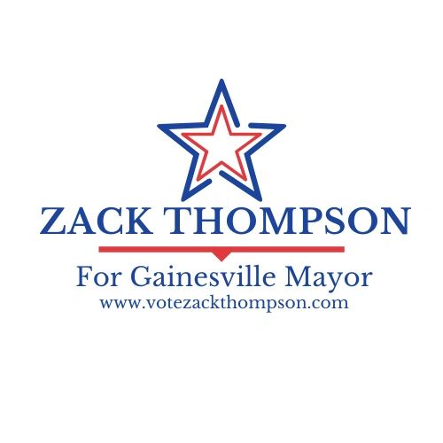 VOTE ZACK THOMPSON FOR MAYOR
